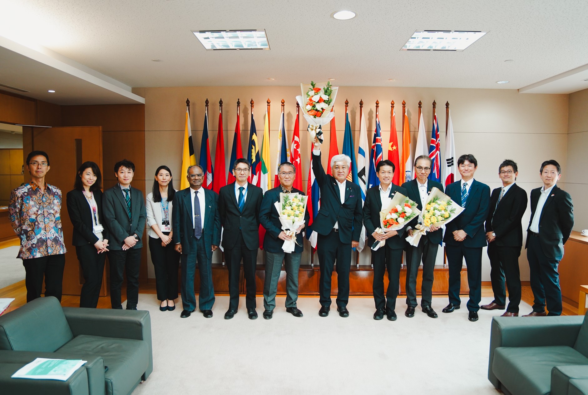 ERIA receives a visit from members of the House of Representatives ...